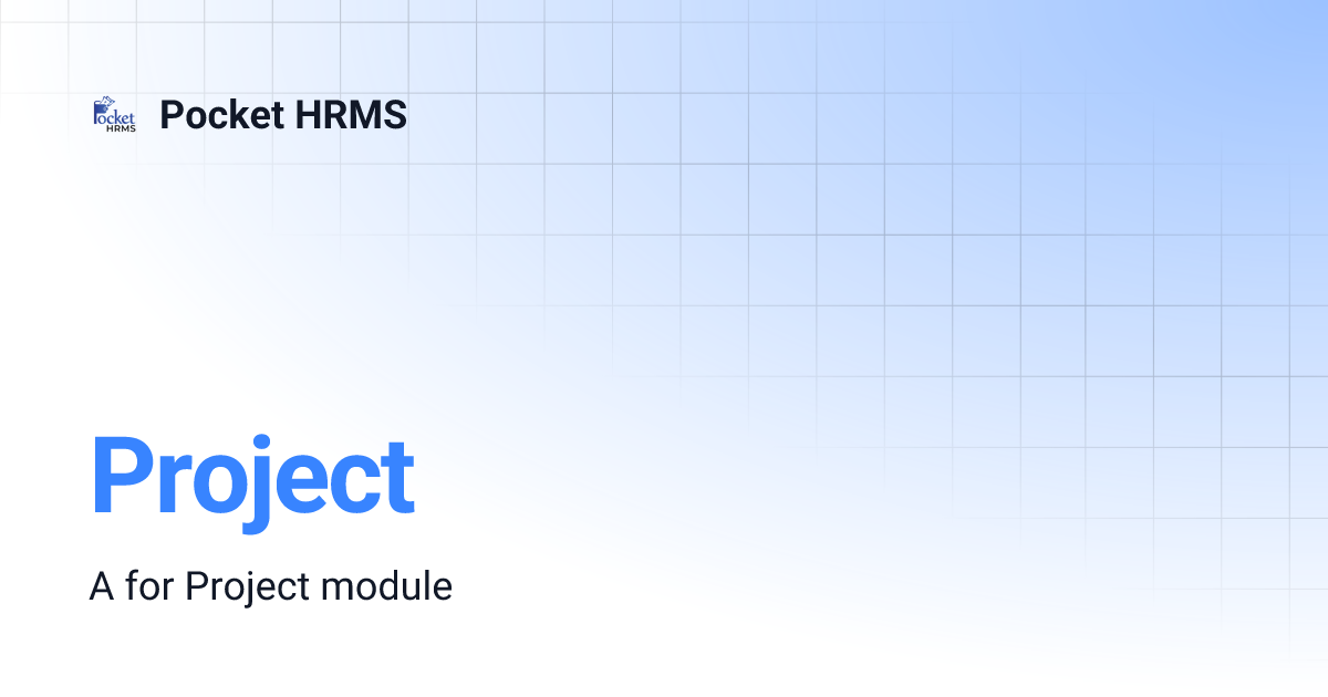 Project | Pocket HRMS